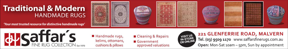 Saffar's Rugs in the Melbourne Age - Saffars Fine Rugs